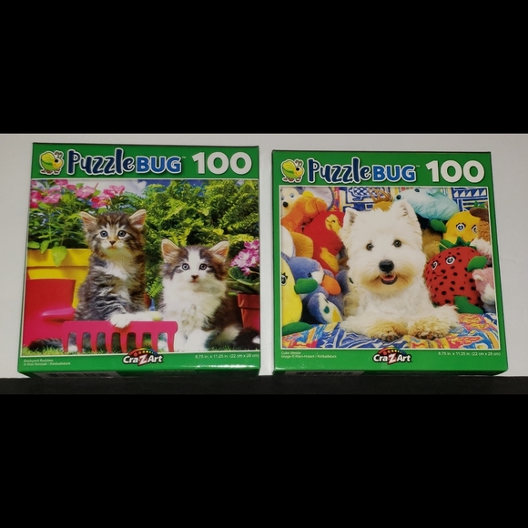 PuzzleBug | Toys | Nib 2 Puzzlebug 0 Piece Puzzles | Poshmark